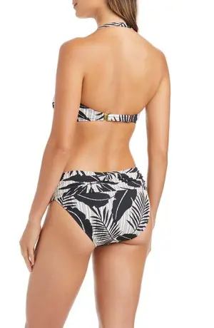 BLEU BY ROD BEATTIE Sarong Hipster Bikini Bottom - Black