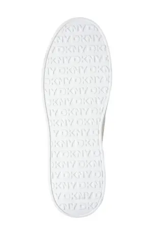 Dkny Mallory Studded Low-top Sneakers - Coconut