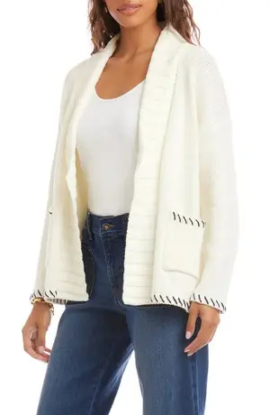 Karen Kane Open Front Cardigan