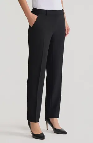 KASPER Straight Leg Trousers