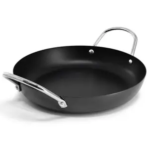 OSTER Smithfire 11 Inch Nonstick Carbon Steel Paella Pan
