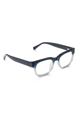 Eyebobs Numero Uno Rectangular Readers - Midnight Blue/cloud Crystal