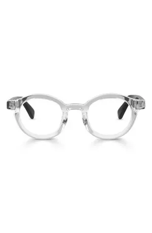 Eyebobs Tv Party 41mm Reading Glasses - Crystal Clear Front/black