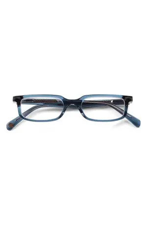 Eyebobs 48mm Rectangular Sunglasses - Denim Blue/sand Crystal