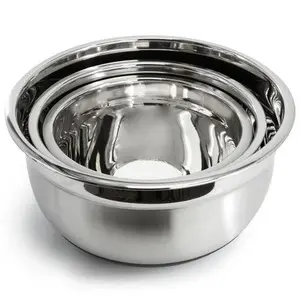 OSTER Oswalt 3 Piece Mixing Bowl Set With Non-slip Bases