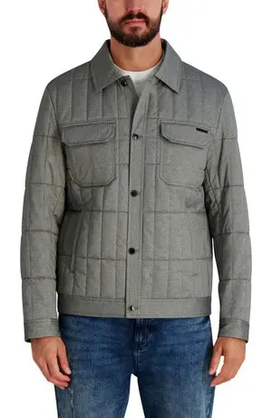 Karl Lagerfeld Quilted Outerwear For Men