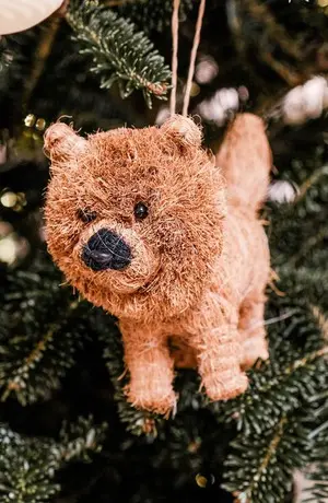 LIKHA Chow Chow Handwoven Ornament