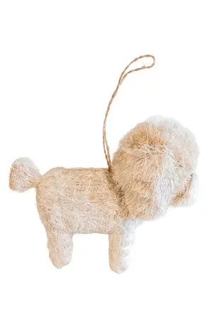 LIKHA Poodle Handwoven Ornament