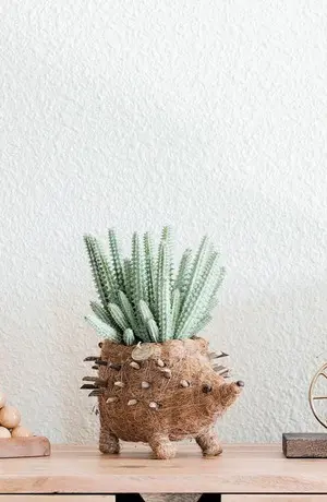 LIKHA Baby Hedgehog Handwoven Planter