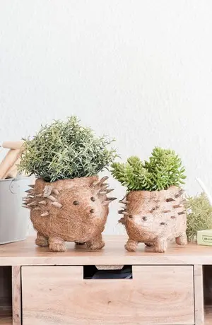 LIKHA Hedgehog Handwoven Planter