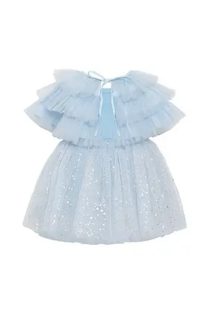 MINI CELEBRITIES Sleeveless Sparkle Tulle Dress Set