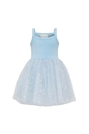 MINI CELEBRITIES Sleeveless Sparkle Tulle Dress Set