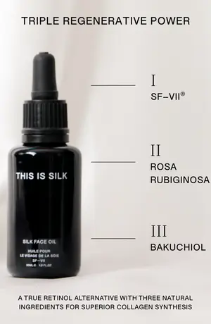 THIS IS SILK Silk Face Oil - Black