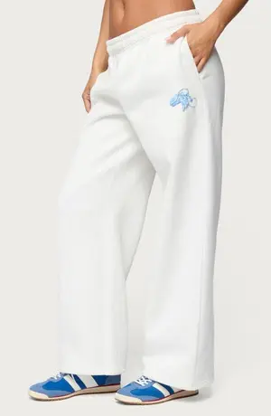 EDIKTED Straight Leg Sweatpants