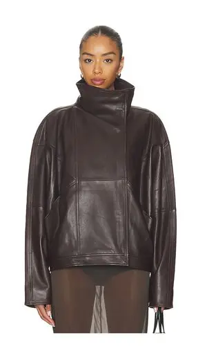 EAVES Mildri Leather Jacket