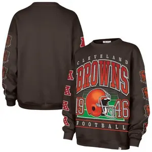 '47 Cleveland Browns Oversized Pullover Sweatshirt