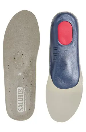 SALUBER Comfort Full Length Orthotic Insoles - Gray