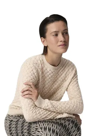 Missoni Crew Neck Cashmere Pullover With Lace Motif
