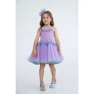 MINI CELEBRITIES Aster Strappy Tulle Dress