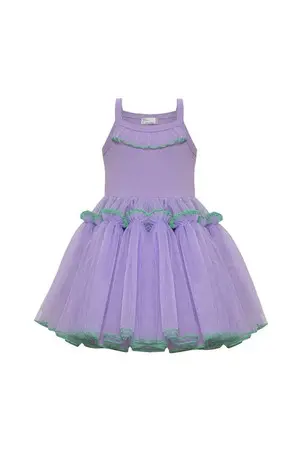 MINI CELEBRITIES Aster Strappy Tulle Dress
