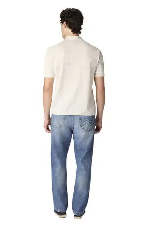 Missoni Space-dye Mercerized Cotton Polo Shirt - Blue