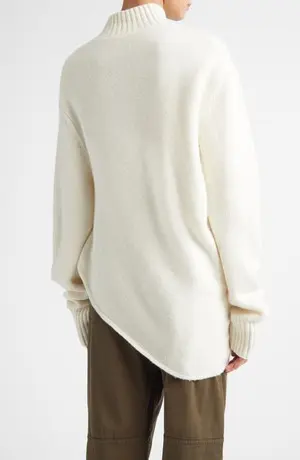 A.L.C. Naomi Asymmetric Mock Neck Sweater