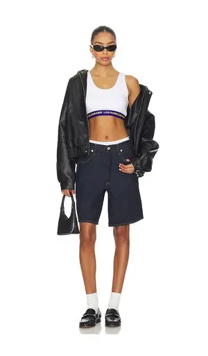 Terez X Rams Rib Logo Elastic Bra