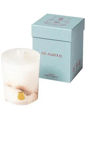TRUDON The Alabasters Candle In White
