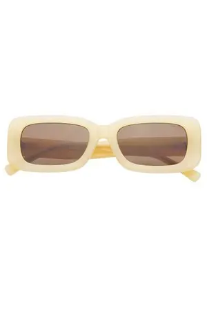 FREYRS EYEWEAR Noa Rectangle Sunglasses - Tan