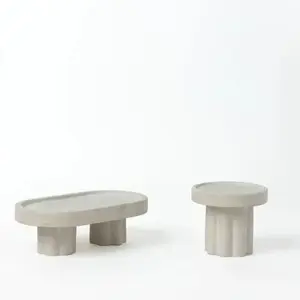 HOUSE OF REVELRY Stone Single Pillar Candle Holder