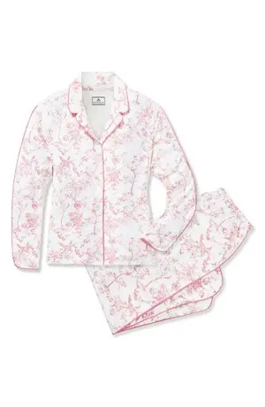 PETITE PLUME Margaux Lightweight Pima Cotton Pajamas