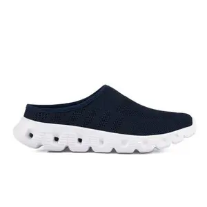 URBN SPORT BY JSLIDES Carla Knit Sneaker Mule - Navy