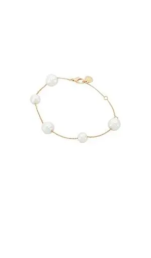 Baublebar Madeline Bracelet - Pearl & Gold