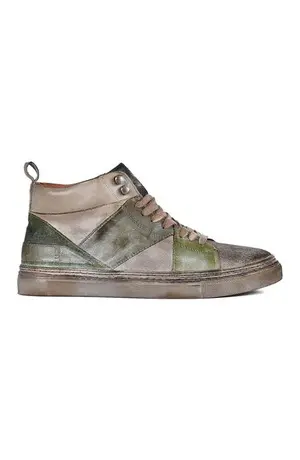 ROAN Baranduin Leather High-top Sneakers - Oats Multi