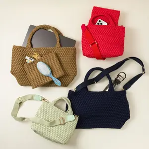 UNCOMMON GOODS Woven Shoelace Crossbody - Small Mint