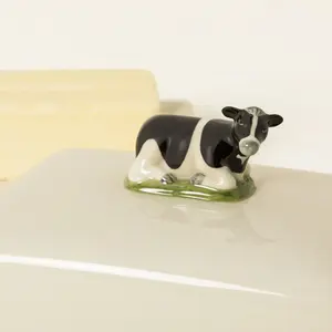 UNCOMMON GOODS Cow Butter Dish Ka&f Group Llc
