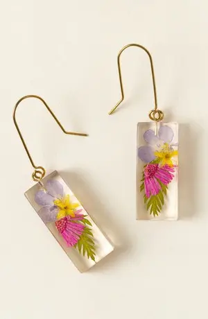 UNCOMMON GOODS Find Me In The Garden Earrings - Multi