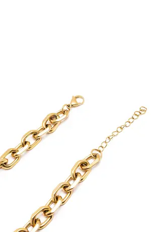NIALAYA Round Cable Chain Necklace