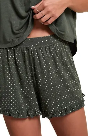 Hunkemoller Jersey Pyjama Set - Green