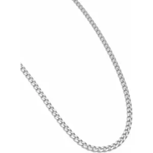 NIALAYA Link Chain Necklace - Silver