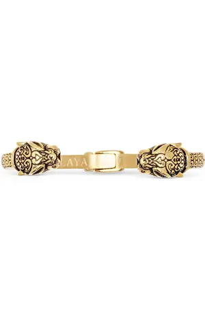 NIALAYA JEWELRY Panther Bangle - Gold