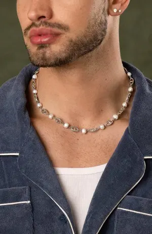 NIALAYA Mariner Pearl Chain