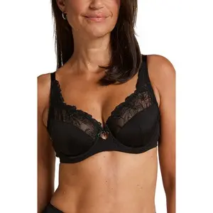 Hunkemoller Lily Non-padded Underwired Bra - Black