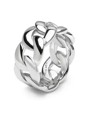 NIALAYA JEWELRY Chain Ring - Silver