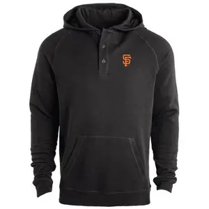 DUNBROOKE Raglan Pullover Hoodie - Black