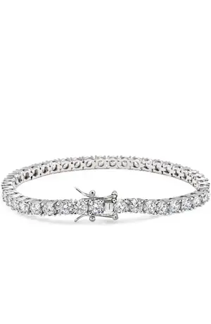 NIALAYA JEWELRY Tennis Bracelet - Silver