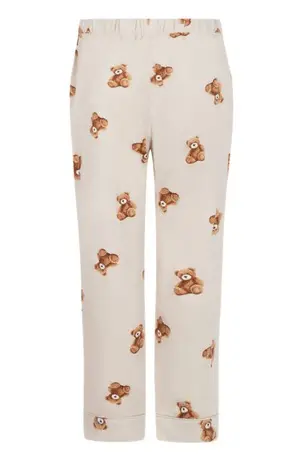 Hunkemoller Pant Flannel Straight Bear