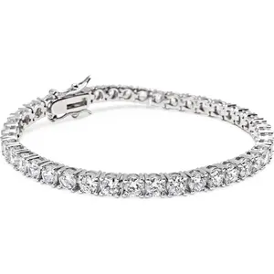 NIALAYA JEWELRY Tennis Bracelet - Silver