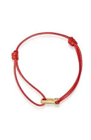 NIALAYA Hook String Bracelet - Gold Hook