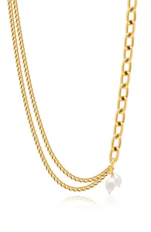 NIALAYA Transformer Pearl Necklace